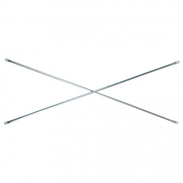 Cruzeta para Andaime Tradicional Galvanizado 2750mm - 1197477 | Ovarmat